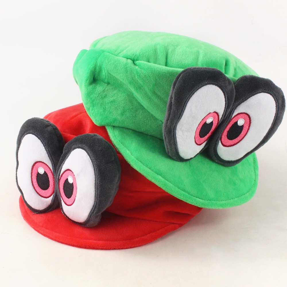 27cm Nhật Bản Trò Chơi Super Mario Odyssey Cappy Mũ Bóng Chày Cosplay ...