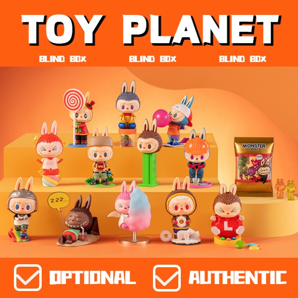 Pop MART LABU THE MONSTERS CANDY series ART toy búp bê đồ chơi dễ ...