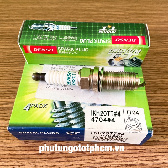 (Chính Hãng Denso) Combo 4 Bugi IKH20TT Iridium Toyota Innova, Fortuner, Camry, Hiace.. | Shopee ...