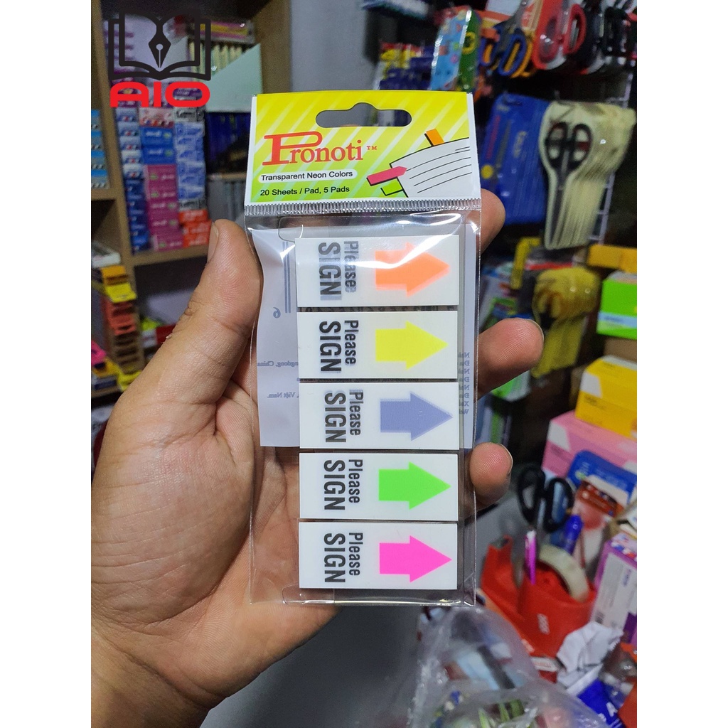 Giấy note Please Sign (Sign Here) | Shopee Việt Nam