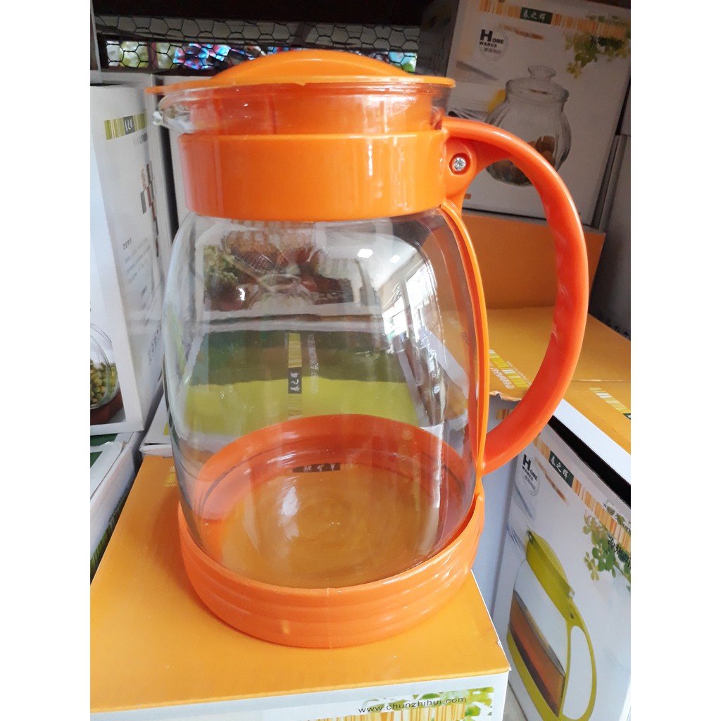 Bình thủy tinh đựng nước cao cấp dung tích 2lit | Shopee Việt Nam