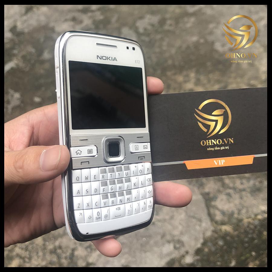Điện Thoại Phổ Thông Đập Đá Nokia E72 Wifi Zin Điện Thoại Bàn Phím To Cho Người Già - OHNO Việt ...