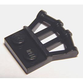 Gạch Lego 1 x 2 Với thanh giữ / Lego Part 92692: Plate, Modified 1 x 2 ...