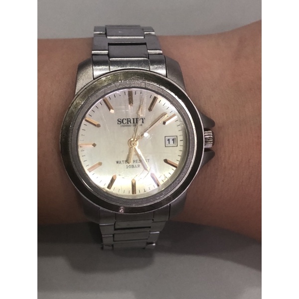 ĐỒNG HỒ SI NHẬT CHÍNH HÃNG DÀNH CHO NAM - THƯƠNG HIỆU SCRIPT CỦA JAXIS (MÁY NHẬT - ĐÍT XOÁY ...