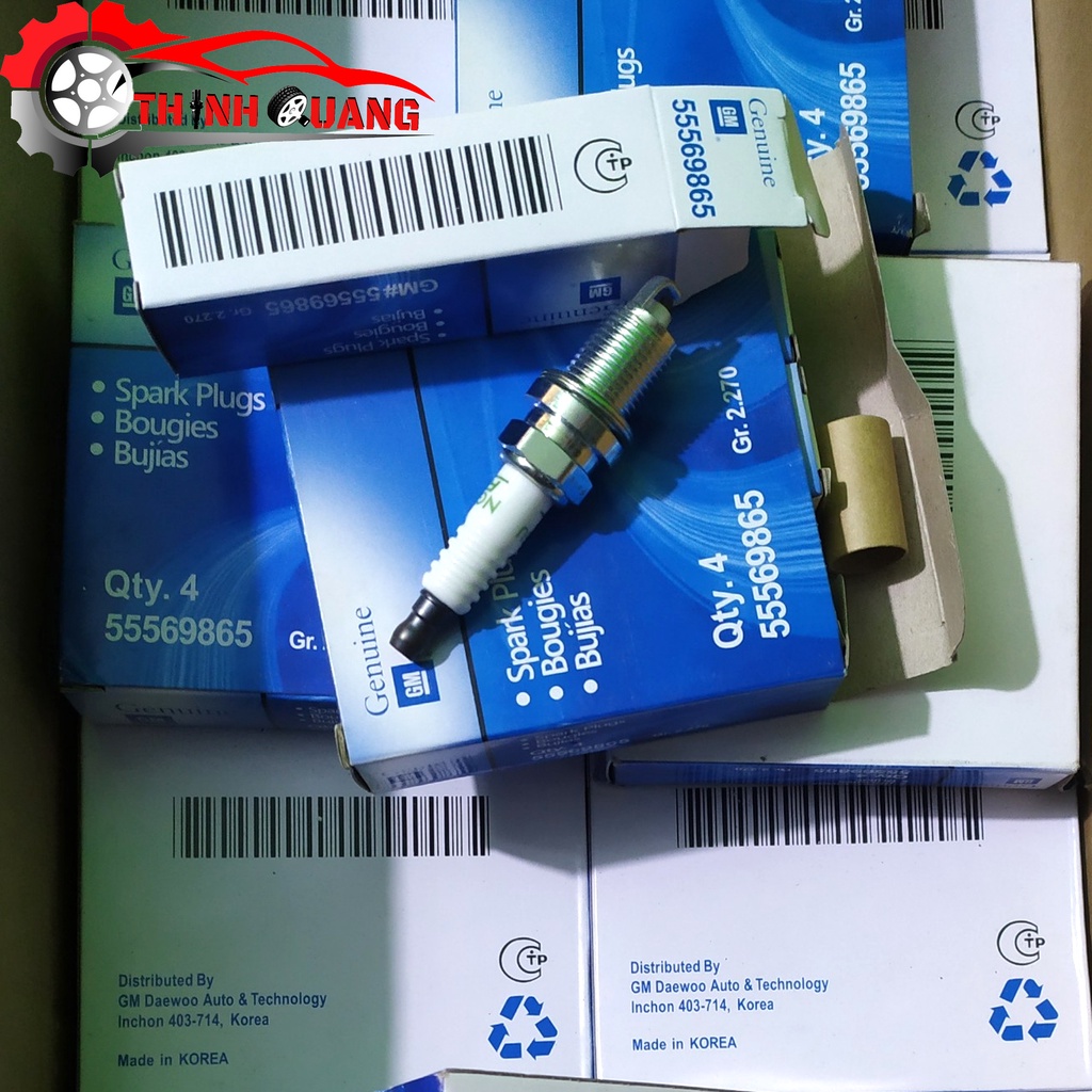 Bộ 4 bugi xe CHEVROLET CRUZE, ORLANDO, LACETTI (55569865) | Shopee Việt Nam