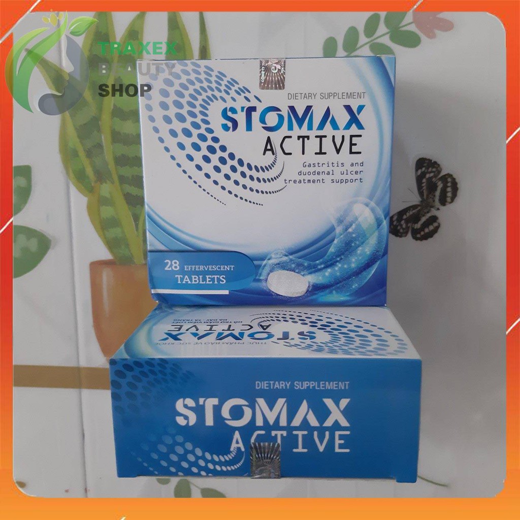 VIÊN SỦI STOMAX ACTIVE - Đẩy Lùi Cơn Đau Dạ Dày Cấp Tốc Giúp Hệ Tiêu ...