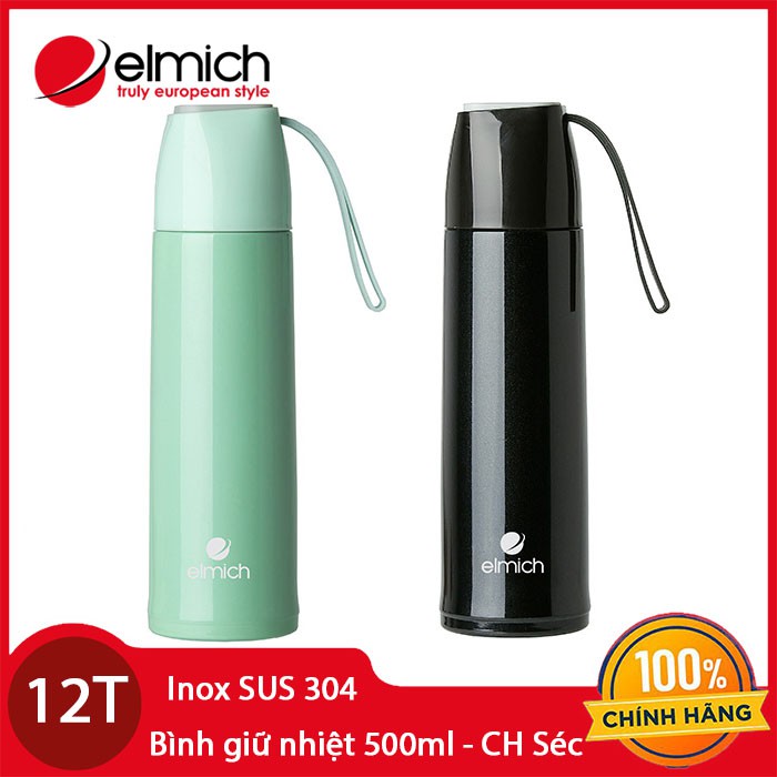 Bình giữ nhiệt Elmich Inox 304 500ml EL3658 | Shopee Việt Nam