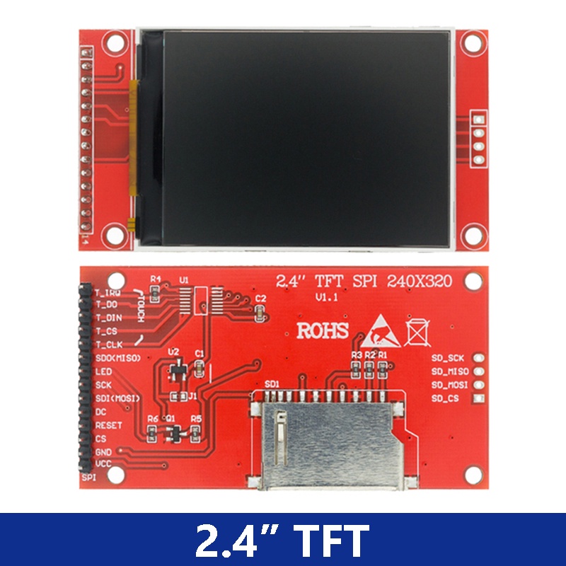 Mô Đun Màn Hình LCD TFT 0.96/1.3/1.44/1.77/1.8/2.0/2.4/2.8 inch IPS 7P SPI HD 65K ST7735 IC 80* ...