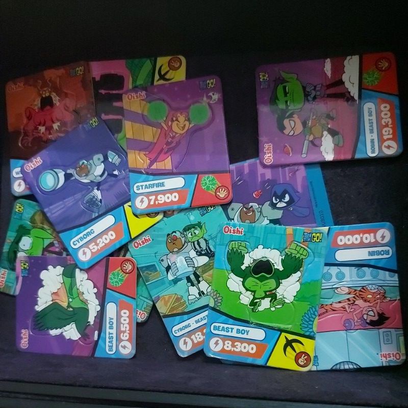 Thẻ Teen Titans Go! Oishi Crab Me! | Shopee Việt Nam