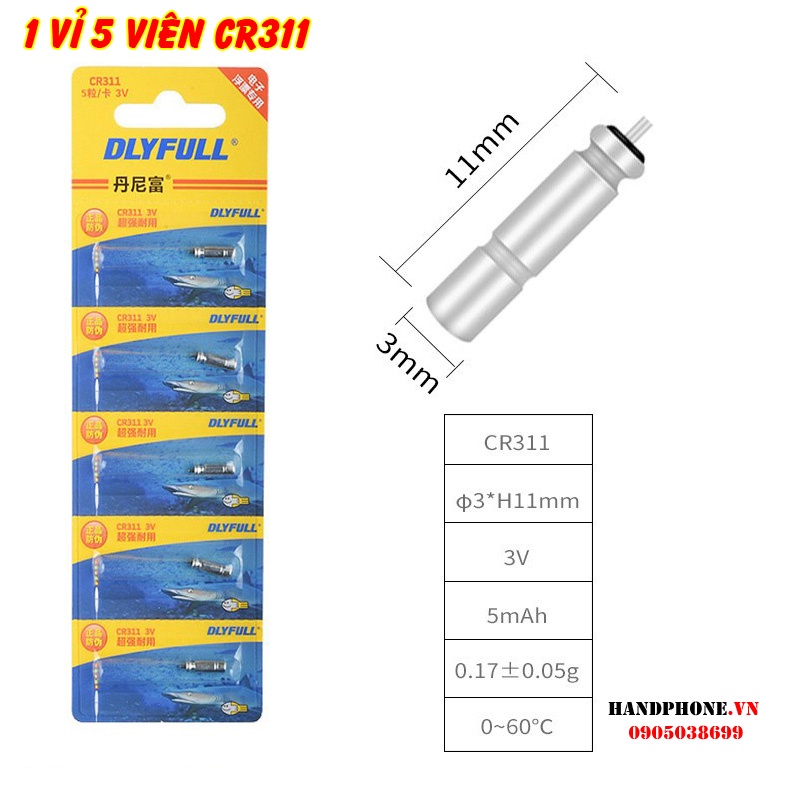 Pin 3V Dlyfull CR425, CR435, CR322, CR316, CR311 Chuyên Lắp Phao Đèn ...