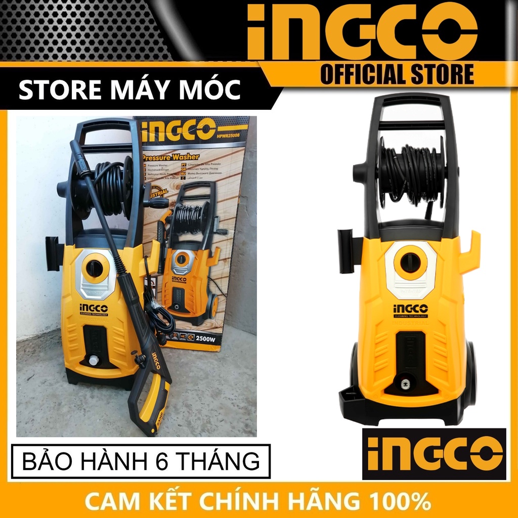 MÁY XỊT RỬA XE ÁP LỰC 1800W 160BAR INGCO HPWR25008 - HÀNG CHÍNH HÃNG ...