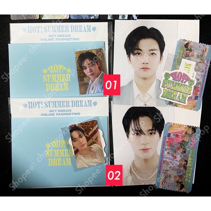 [Có Sẵn] NCT DREAM Jeno Jeamin AR Ticker Hot Summer Dream | Shopee Việt Nam