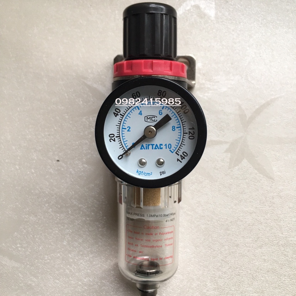 Cốc lọc đơn AFR2000 Airtac chính hãng -Bộ lọc đơn tách nước điều áp ren 13mm | Shopee Việt Nam