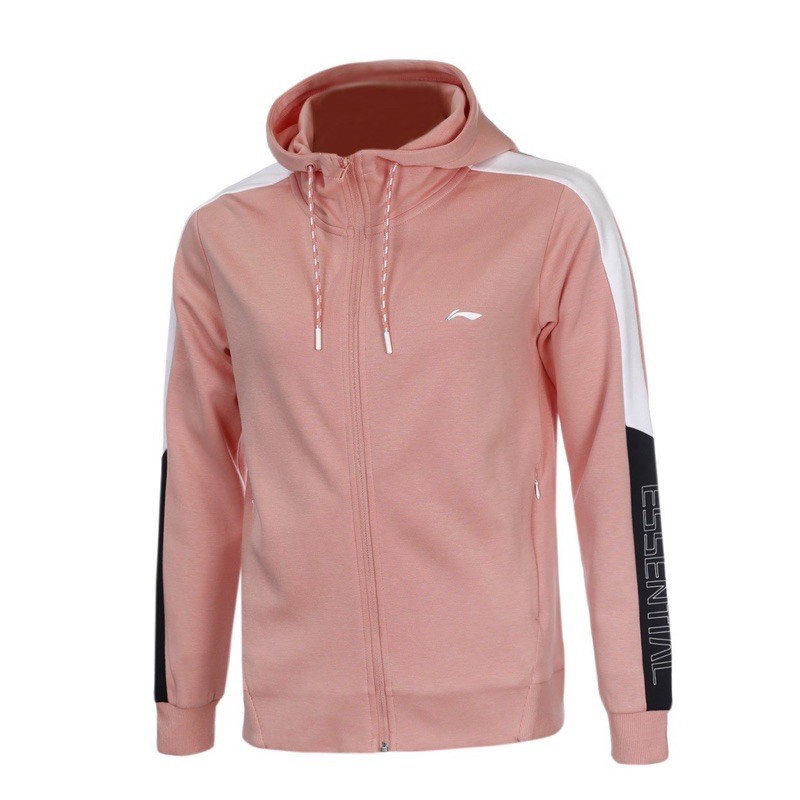 {HÀNG CHÍNH HÃNG } Áo khoác nỉ thời trang Li-Ning nữ AWDQ314-2 | Shopee ...