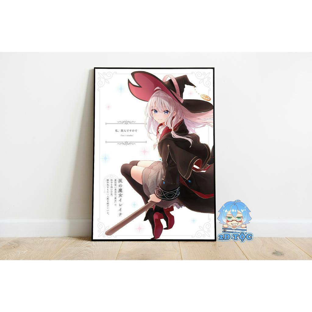 TRANH POSTER A3 Anime Manga Hành trình của Elaina Majo no Tabitabi (3 ...