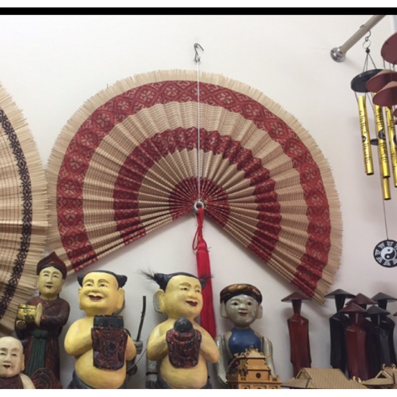 Quạt treo tường trang trí dệt bằng nan tre ( 70cm, 80cm,100cm) | Shopee ...