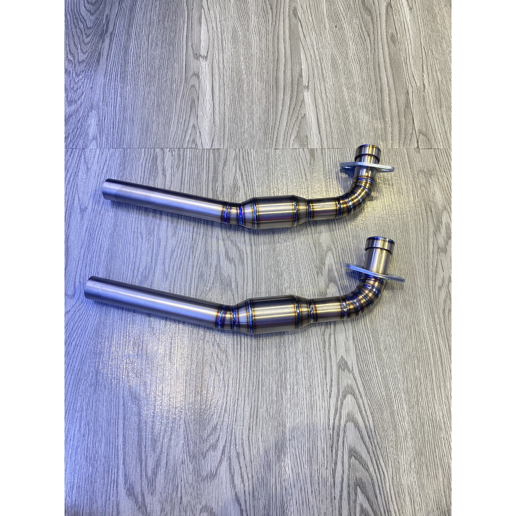 Cổ pô titan wave dream 100 , bầu thẳng | Shopee Việt Nam