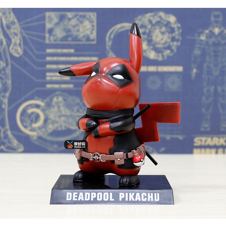 Mô hình PIKACHU DEADPOOL | Shopee Việt Nam