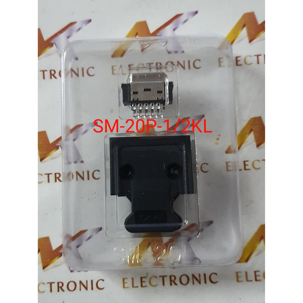 Đầu nối SM-20P SM-20L SM-20 Hàn Nam Servo Cắm Cổng nối tiếp nửa kim ...