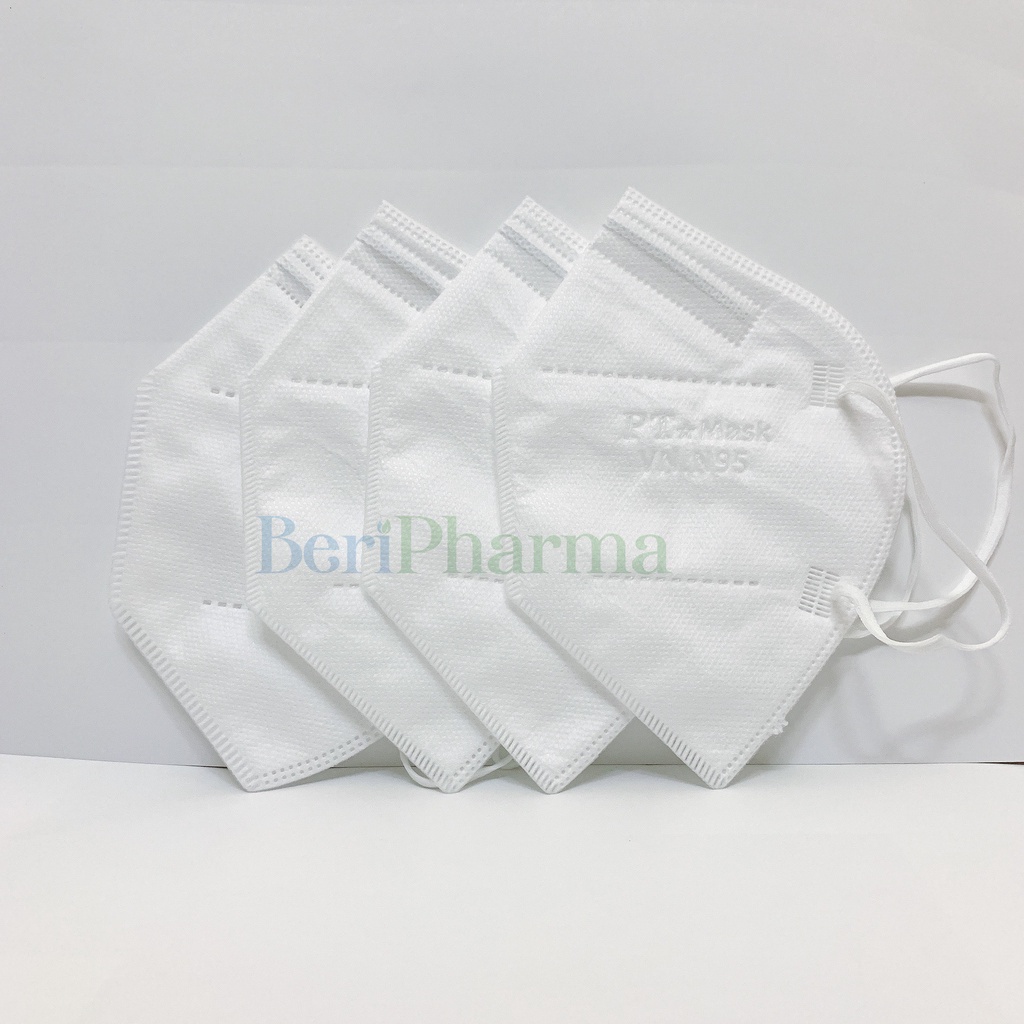 [CHÍNH HÃNG] PT Mask VNN95 Combo 4 Khẩu trang Không Van Thở 4 Lớp (4 ...