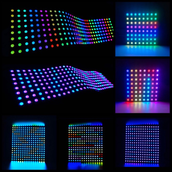 Led matrix (ma trận) WS2812B 8x8, 8x32, 16x16 trang trí, DIY | Shopee ...
