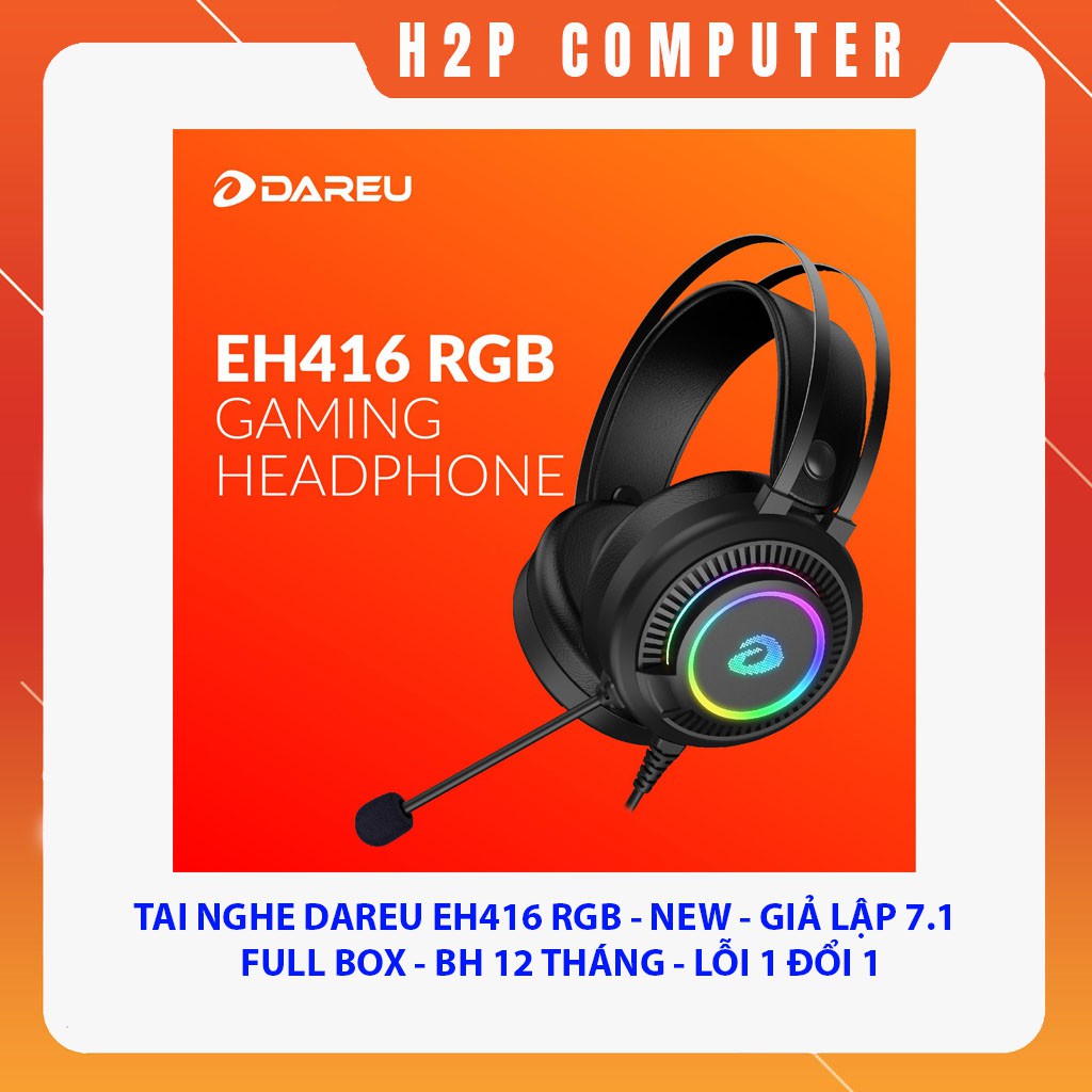 Tai nghe Gaming Dareu EH416 Led RGB | Shopee Việt Nam