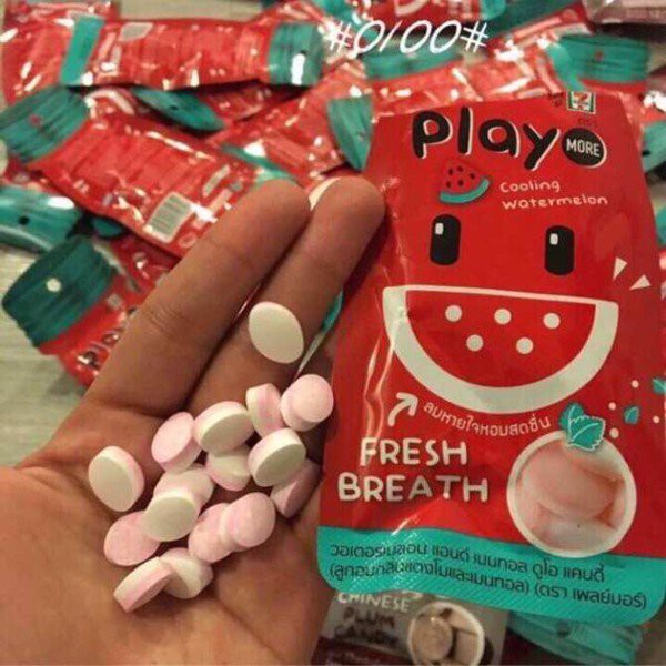 Kẹo Ngậm Play More Dưa Hấu Thái Lan | Shopee Việt Nam