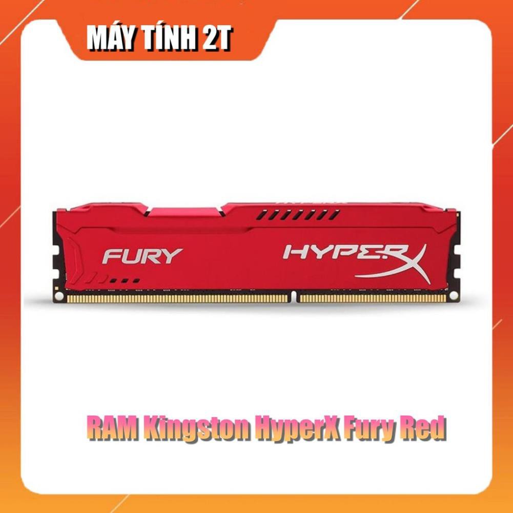 RAM Kingston HyperX Fury Red 8GB (1x8GB) DDR3 Bus 1600Mhz- Máy Tính 2T | Shopee Việt Nam