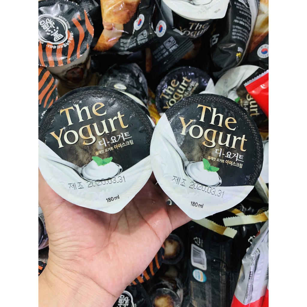 Kem hủ sữa chua The Yogurt Laveele Hàn Quốc hũ 180ml | Shopee Việt Nam
