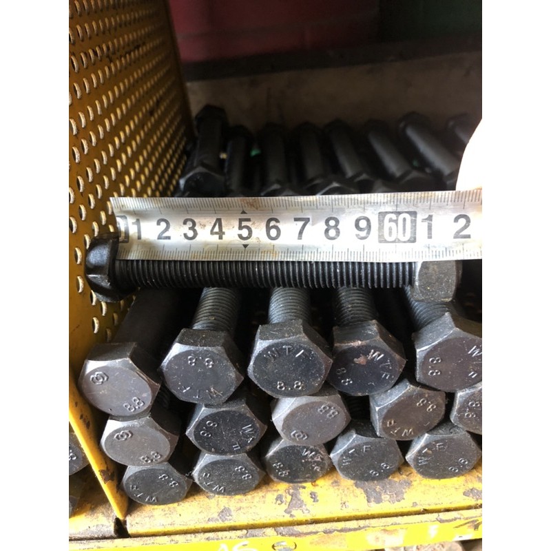 bulong M16 (Ốc M16 ren thô dài 12cm) | Shopee Việt Nam