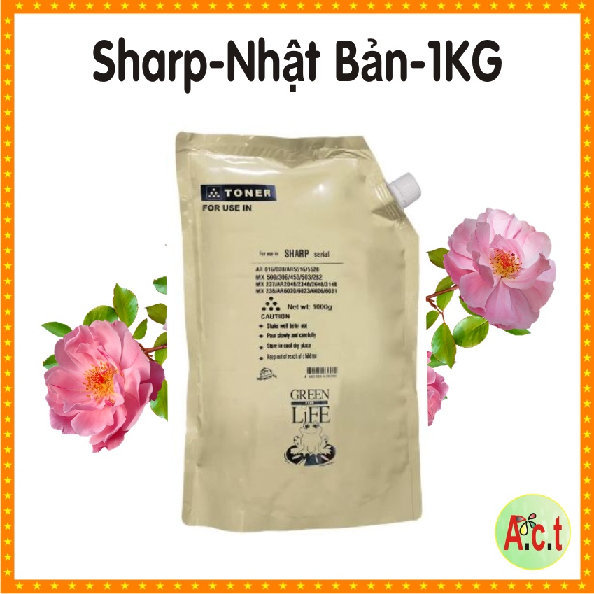 Mực SHARP BP 20M22, 20M24, 20M28, 20M31, AR M460N, MX M453U, GÓI 1 KG ...