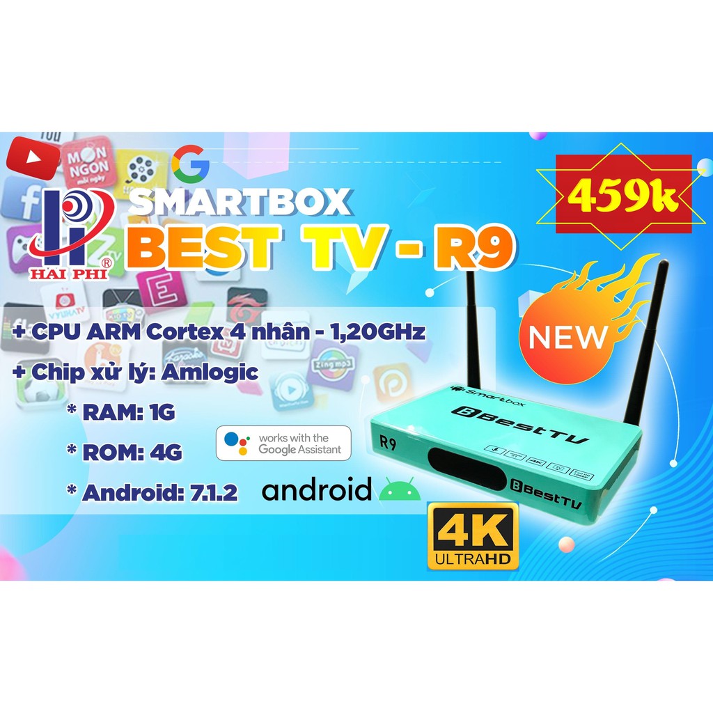 [Siêu Rẻ] Tivi box R9 - Biến Tivi thường thành Tivi Thông Minh | Shopee ...