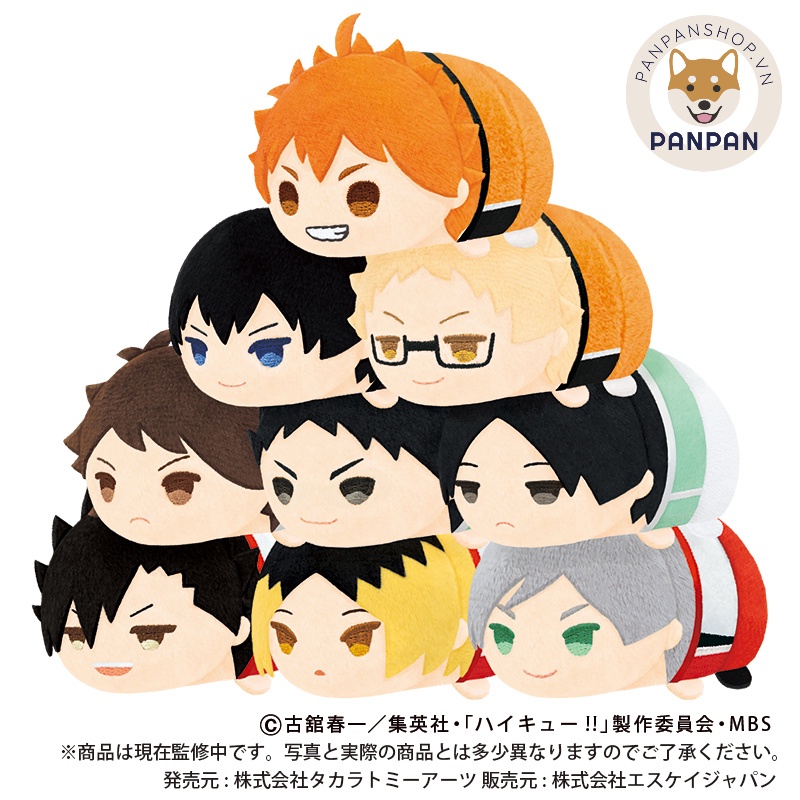 Haikyuu!! Mochi Mochi Mascot Vol.1-5 Nhiều nhân vật (Hàng Nhật chính ...