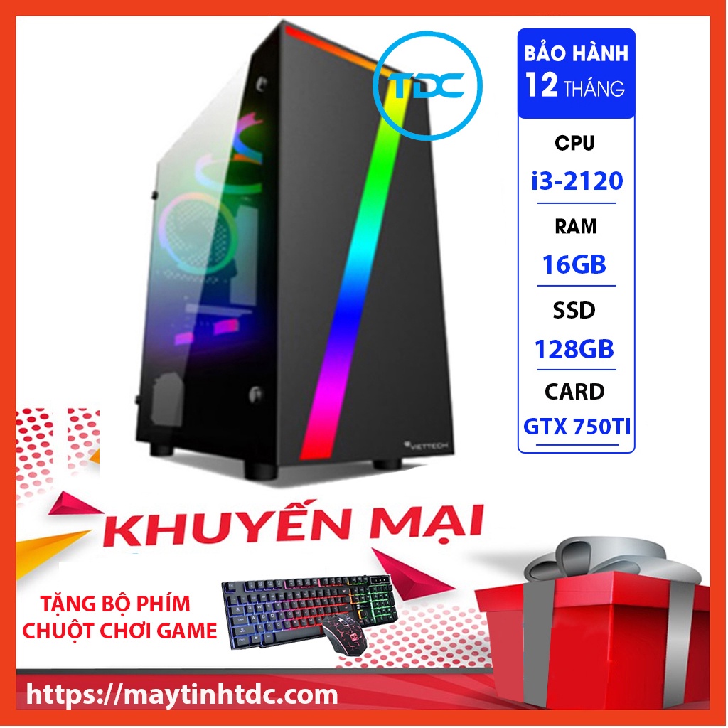 MAX PC GAMING X7 CPU Core i3-2120 Ram 16GB SSD 128GB GTX 750TI Chơi ...