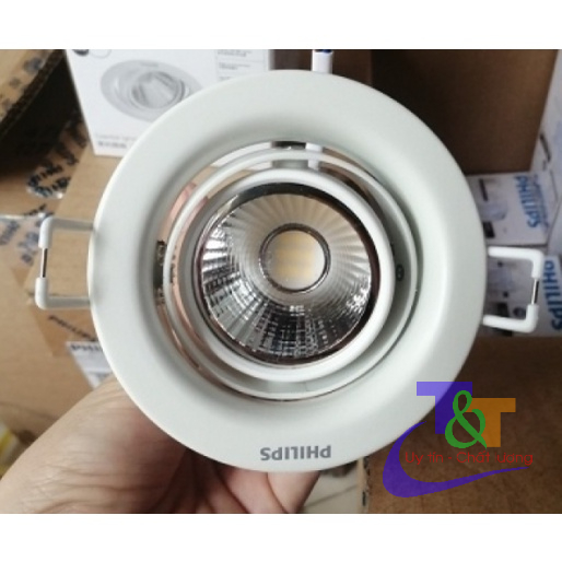 Đèn led âm trần chiếu điểm 3W, 5W, 7W Pomeron Philips | Shopee Việt Nam