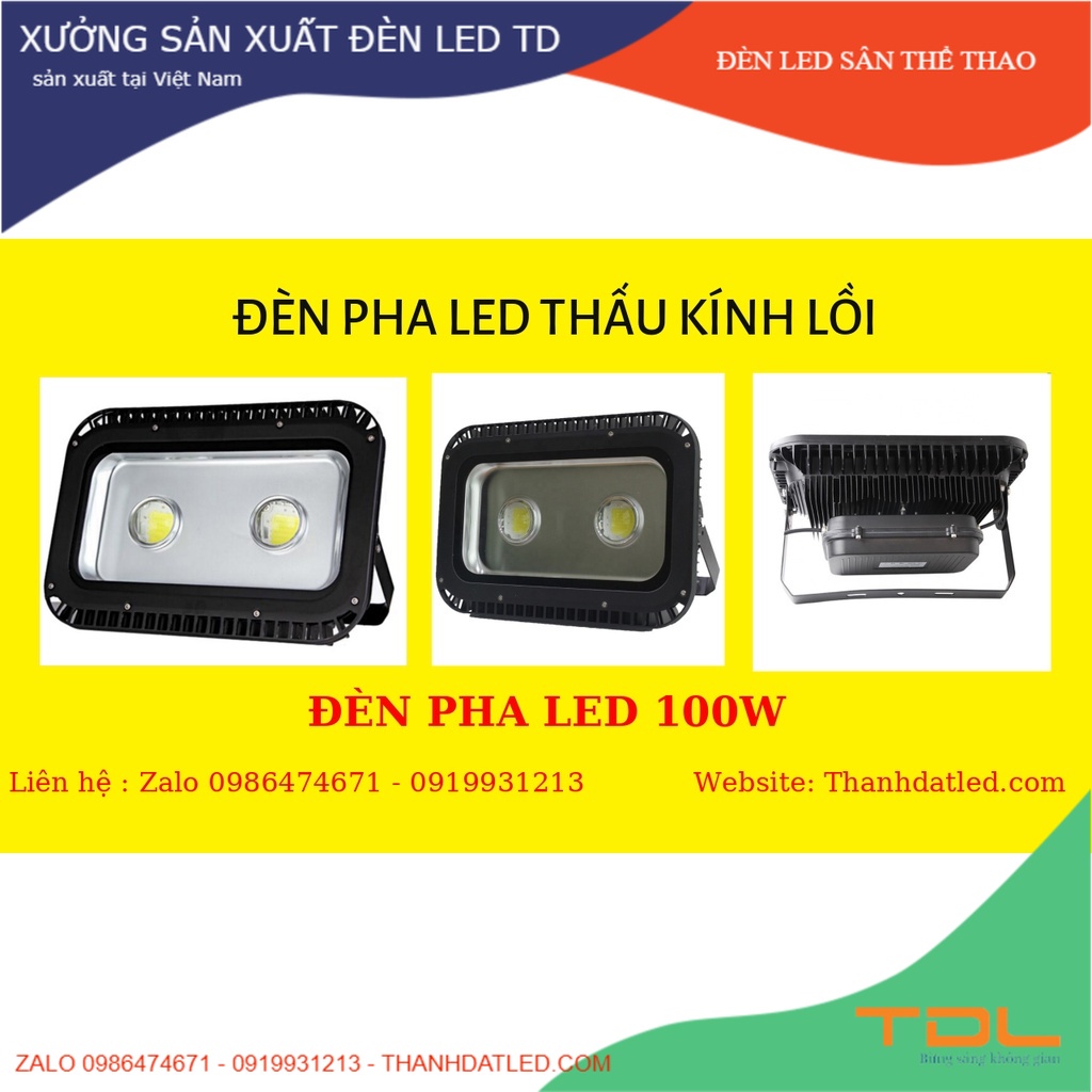 Đèn led pha 100w | Shopee Việt Nam