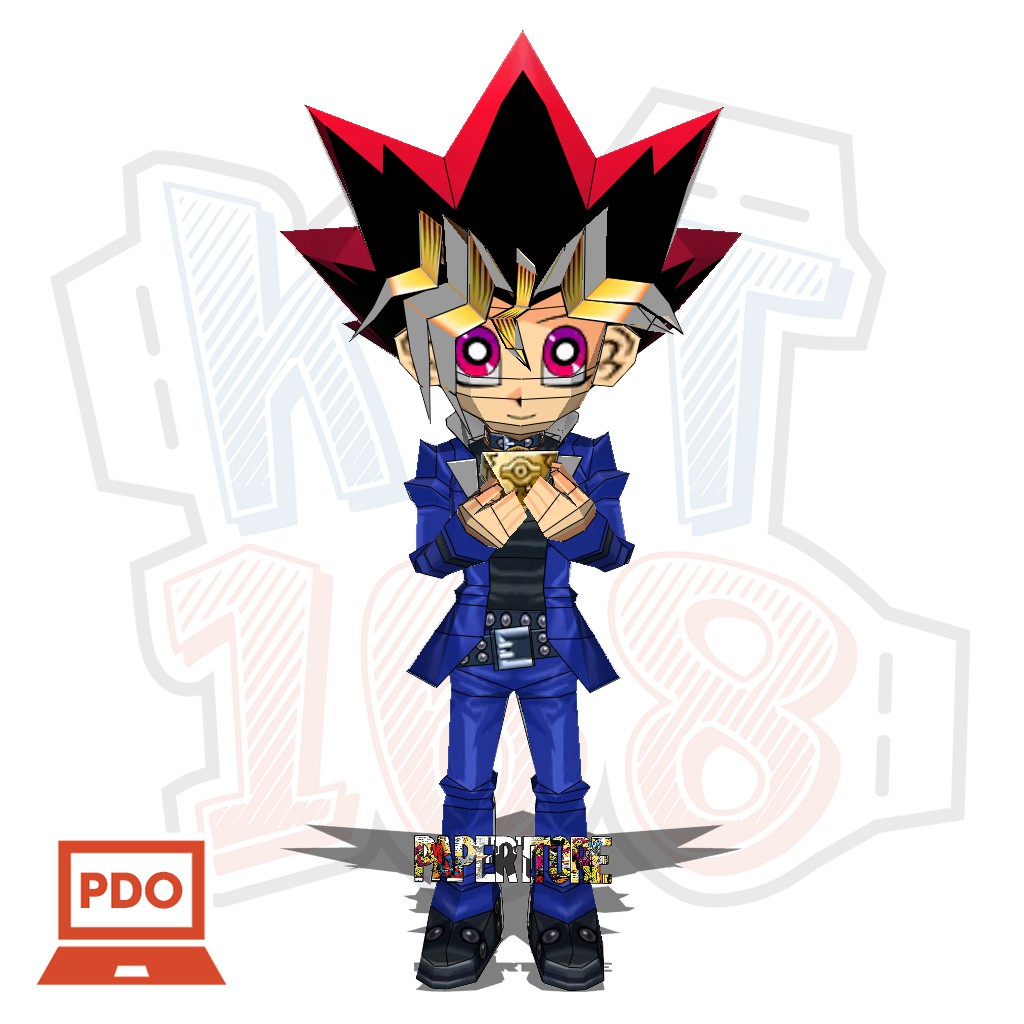Mô hình giấy Anime Game Yu-gi-oh! Yugi Moto | Shopee Việt Nam