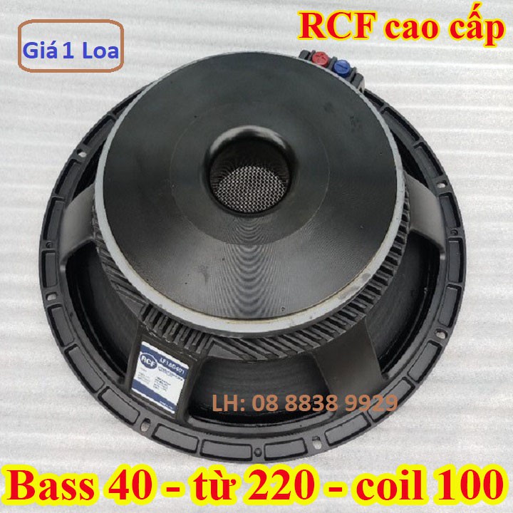 MỘT CHIẾC LOA BASS 40 RCF XƯƠNG NHÔM TỪ 220 COIL 100 CAO CẤP - GIÁ 1 CHIẾC | Shopee Việt Nam