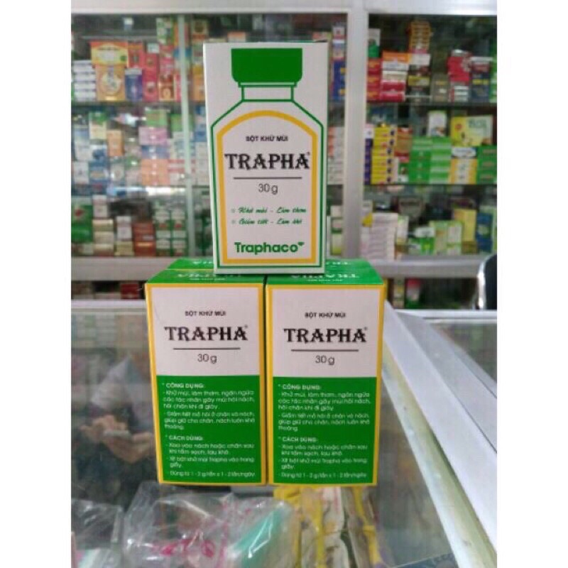 Bột Khử Mùi Trapha 30g | Shopee Việt Nam