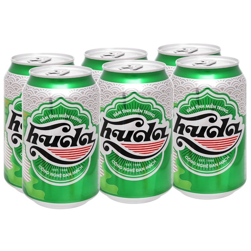Bia Huda lon - 6 lon 330ml | Shopee Việt Nam