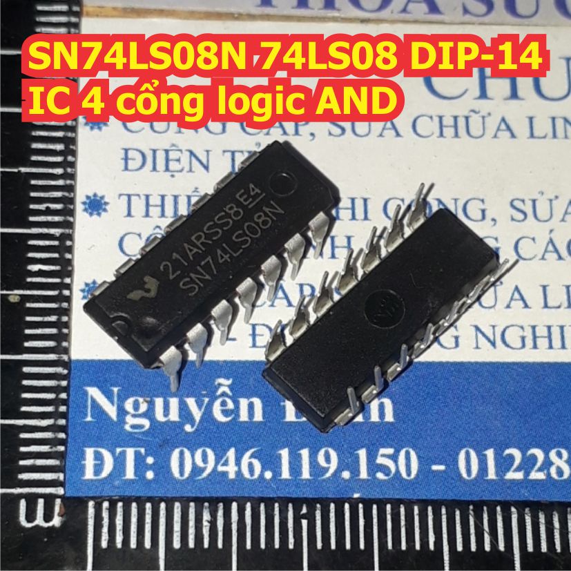 5 con SN74LS08N 74LS08 DIP-14 IC 4 cổng logic AND kde8396 | Shopee Việt Nam