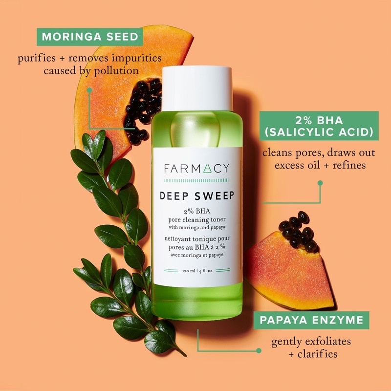 [BILL US] Toner Farmacy Deep Sweep 2% BHA Pore Cleaning Toner with ...