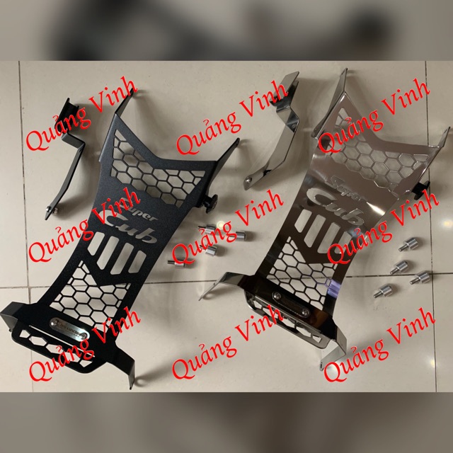 Baga giữa Chính Hãng Honda Super Cub 125 UDOM KARNCHANG Đen và Inox ...