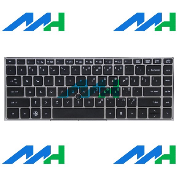 Bàn phím laptop HP Folio 9480 | Keyboard HP Folio 14 9480 | Shopee Việt Nam