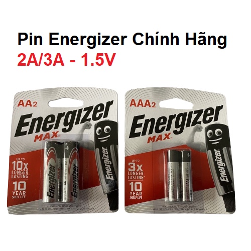 Pin 2A/3A Energizer chính hãng | Shopee Việt Nam