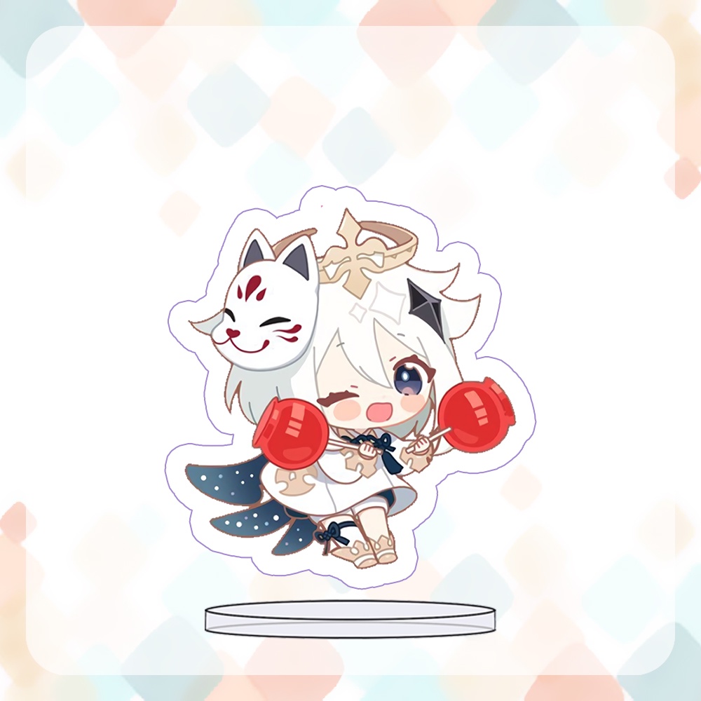 Mô hình standee mini in GENSHIN IMPACT x SWEET PARADISE INAZUMA mica ...