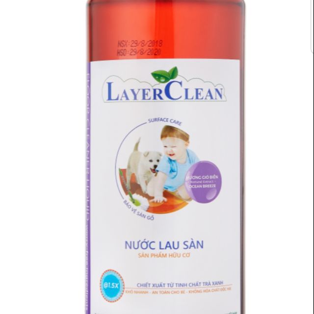 Nước lau sàn hữu cơ Layer Clean | Shopee Việt Nam