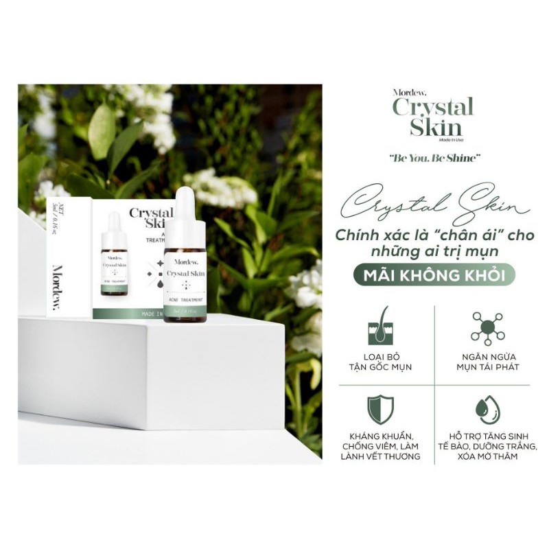 Crystal skin USA sản phẩm dành cho da mụn | Shopee Việt Nam