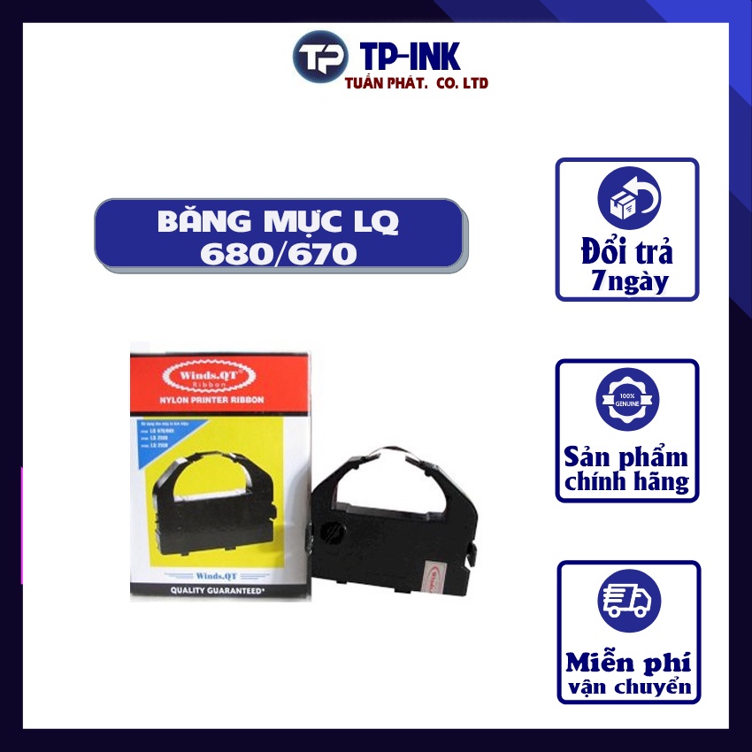 Băng mực, Ruy băng mực LQ 680/670/Băng mực LQ 670/680 thương hiệu Fullmark | Shopee Việt Nam