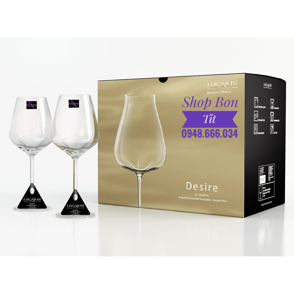 [CHÍNH HÃNG] Bộ 6 Ly Pha Lê Lucaris S10US15 (420 ml) | Shopee Việt Nam